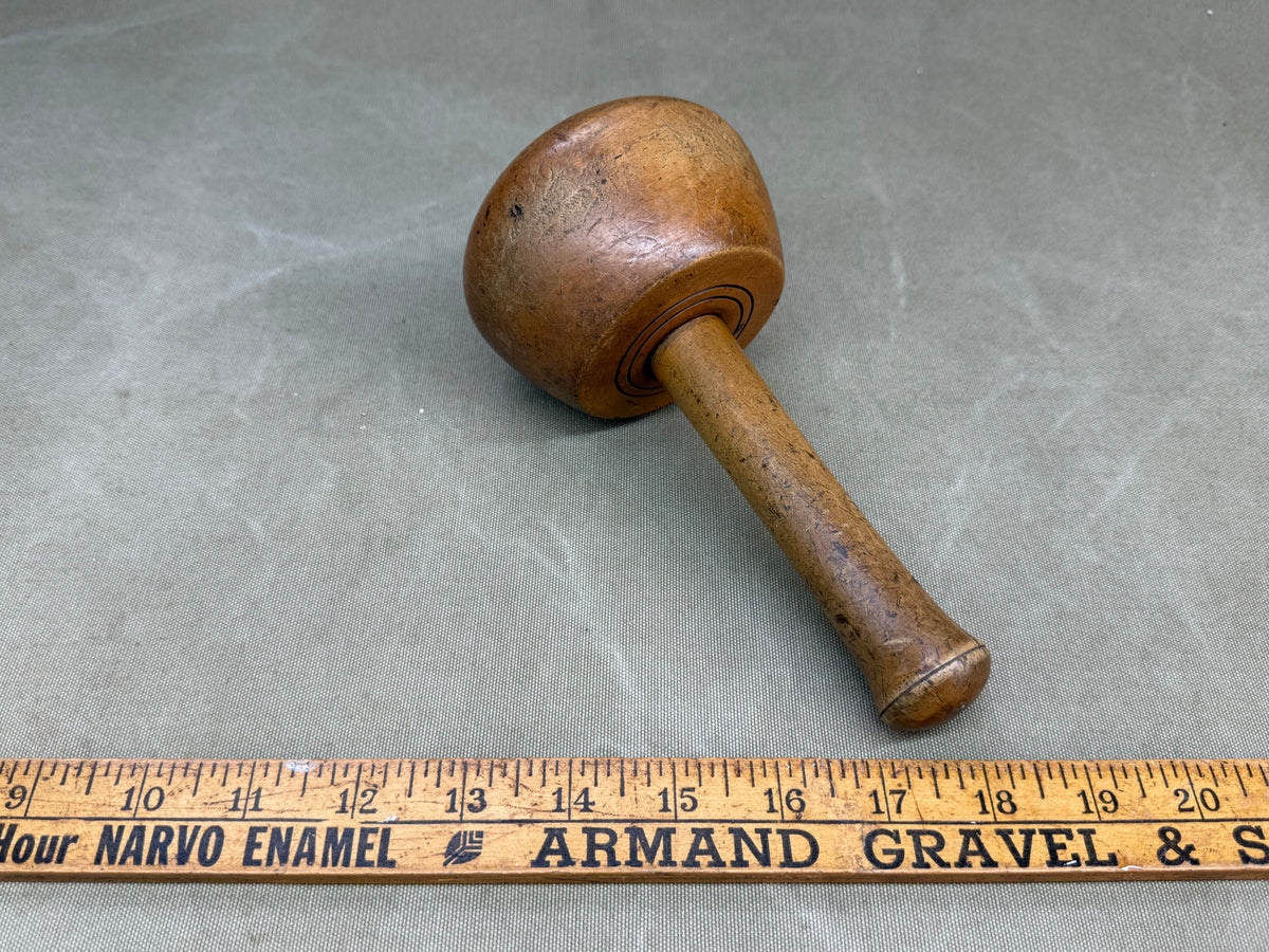 LOVELY OLD CARVERS MALLET. VINTAGE. – Boyshill Tools and Treen