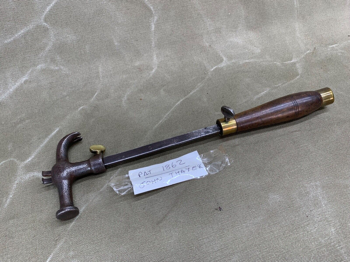 RARE EARLY JOHN THAYER PATENT 1862 MULTITOOL HAMMER – Boyshill Tools ...